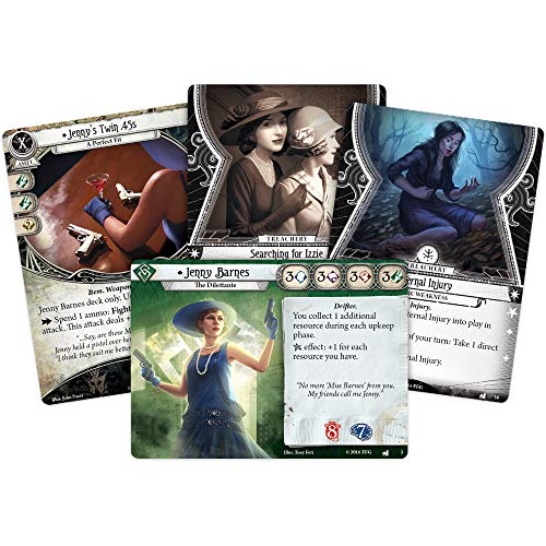 Fantasy Flight Games Arkham Horror The Card Game The Dunwich Legacy Deluxe EXPANSION - Continue the Mythos Adventure! Cooperative Living Card Game, Ages 14+, 1-4 Players, 1-2 Hour Playtime,