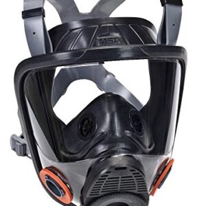 MSA 10089111 Advantage 4000 Abrasi-Blast Facepiece, Medium