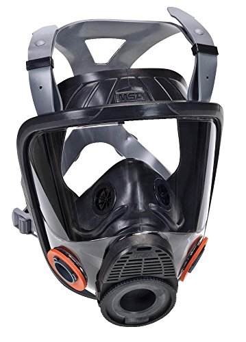 MSA 10089111 Advantage 4000 Abrasi-Blast Facepiece, Medium