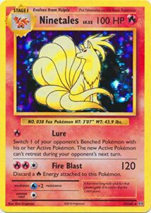 pokemon - ninetales (15/108) - xy evolutions - holo