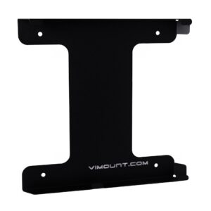 ViMount Wall Mount Metal Holder Compatible with PlayStation 4 PS4 Classic/Fat (First Version) in Black Color