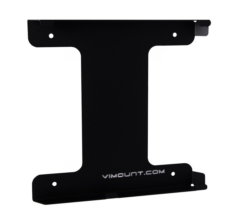 ViMount Wall Mount Metal Holder Compatible with PlayStation 4 PS4 Classic/Fat (First Version) in Black Color