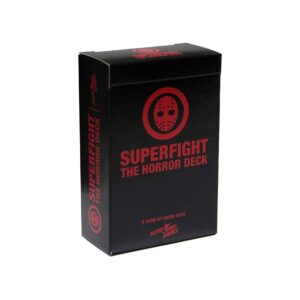 skybound superfight horror deck: 100 themed cards for the game of absurd arguments | for teens and adults, 3 or more players ages 13+