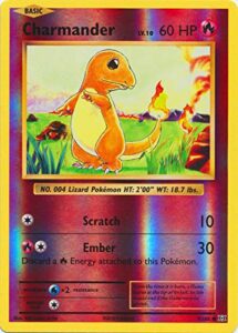 pokemon - charmander (9/108) - xy evolutions - reverse holo