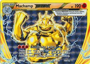 pokemon - machamp break (60/108) - xy evolutions - holo