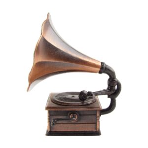 treasure gurus 1:12 scale miniature phonograph dollhouse accessory gramophone pencil sharpener