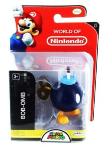 nintendo world of super mario bob-omb 2.5-inch mini figure