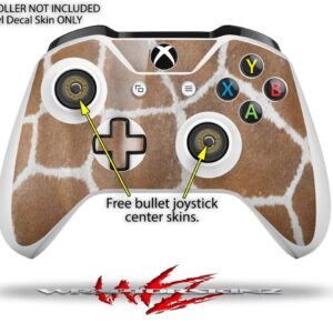 WraptorSkinz Decal Vinyl Skin Wrap Compatible with Xbox One S Console and Controllers - Giraffe 02