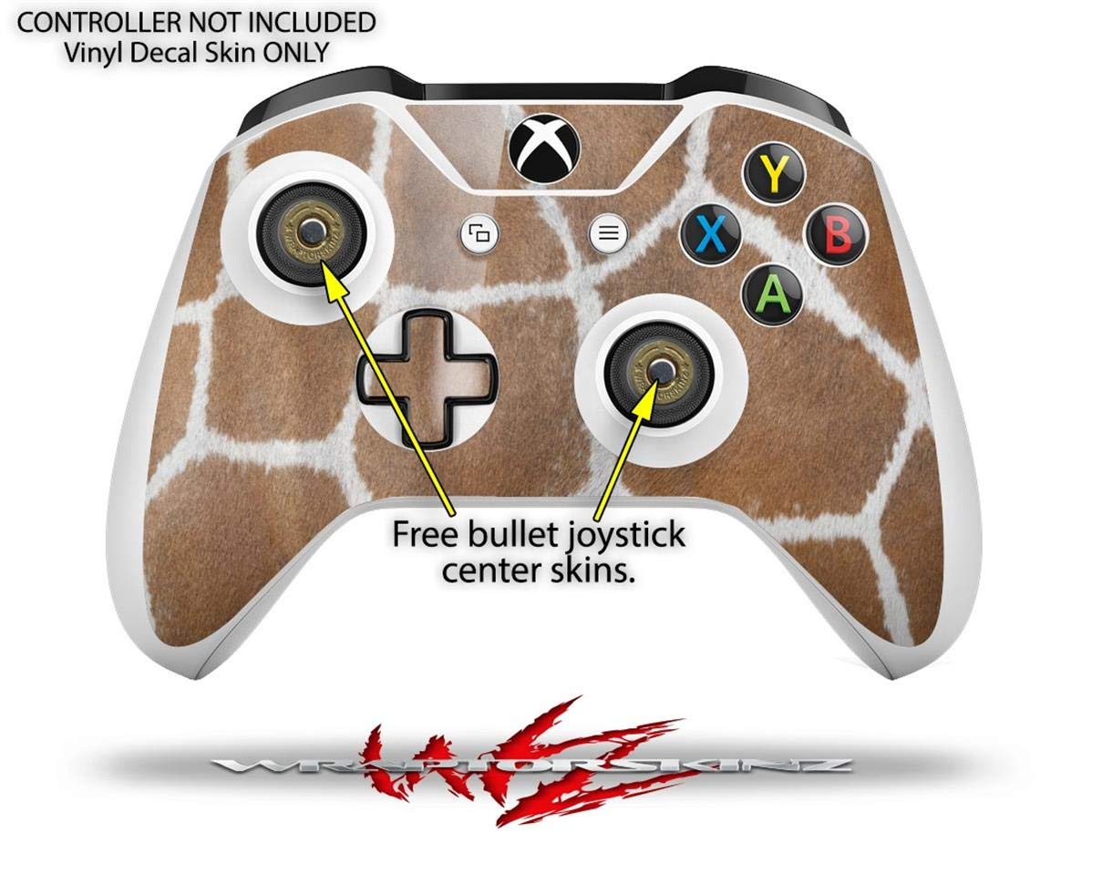 WraptorSkinz Decal Vinyl Skin Wrap Compatible with Xbox One S Console and Controllers - Giraffe 02