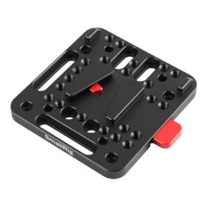 smallrig v mount battery plate, v-lock assembly kit, female v-dock male v-lock quick release plate – 1846c