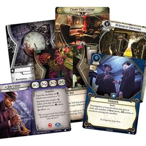 Fantasy Flight Games Arkham Horror The Card Game The Dunwich Legacy Deluxe EXPANSION - Continue the Mythos Adventure! Cooperative Living Card Game, Ages 14+, 1-4 Players, 1-2 Hour Playtime,