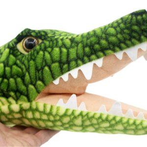 JESONN Realistic Soft Plush Animals Stuffed Toys Crocodile for Kids' Pillow and Gifts,43.3 Inches or 110CM,1PC