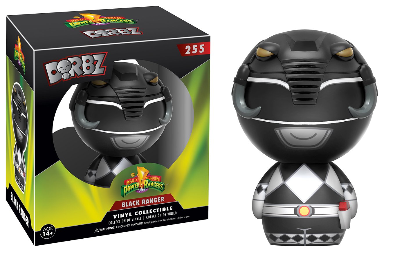 Funko Dorbz: Power Rangers Black Ranger Toy Figure