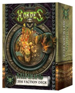 hordes: minions 2016 faction deck box