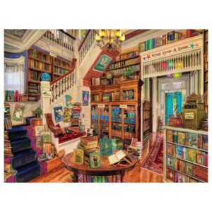 white mountain puzzles readers paradise - 1000 piece jigsaw puzzle