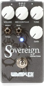 wampler sovereign v2 distortion guitar effects pedal