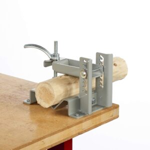 Lumberjack Tools Log Lock 1-1/2" - 4-1/2" Logs, Log Holder - Log Vice (LL1545), Grey