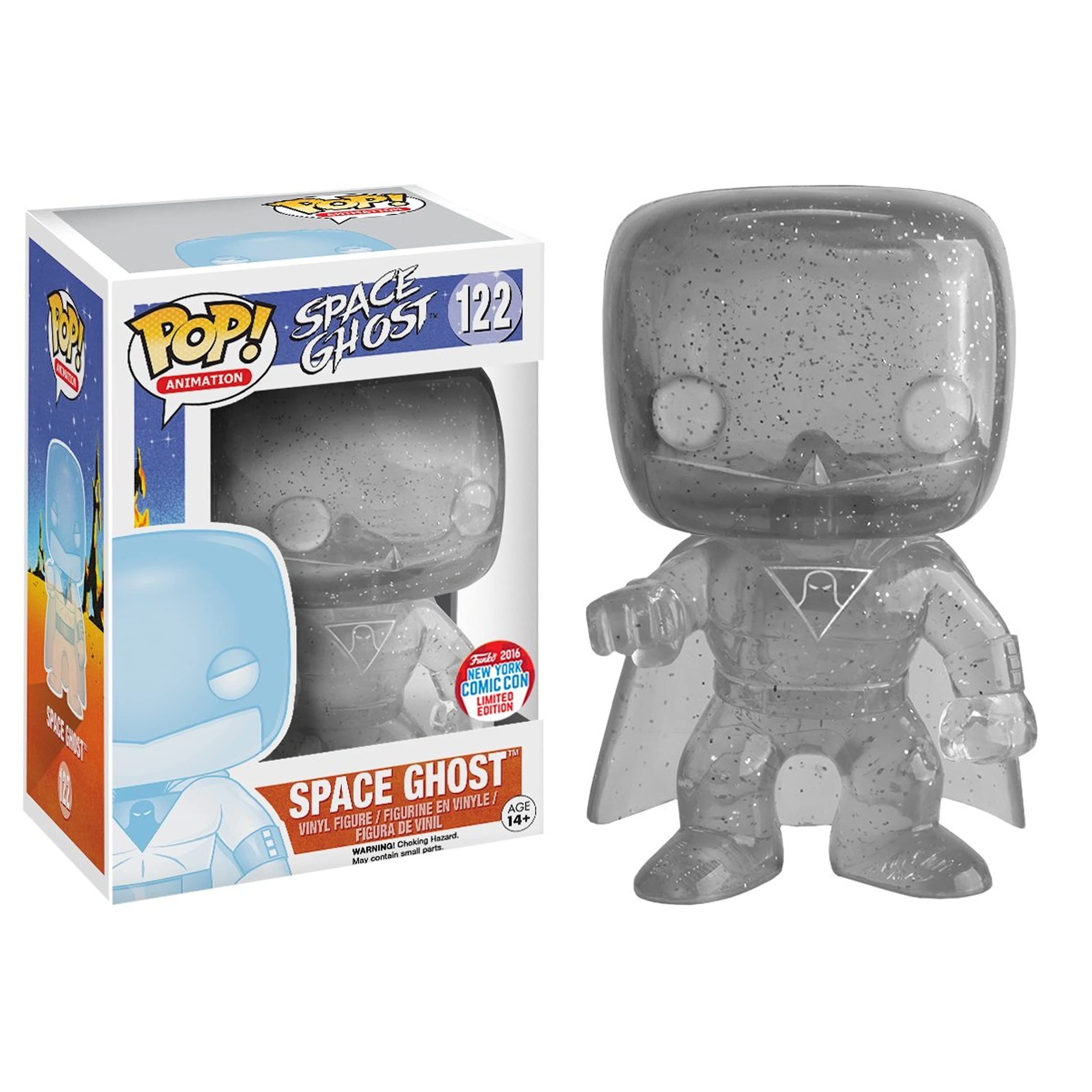 Funko 2016 NYCC Exclusive Pop! Animation Invisible Space Ghost Toy Tokyo Limited Edition