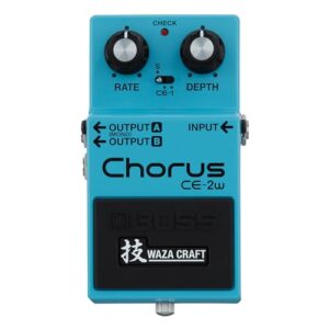 boss ce-2w waza craft chorus pedal