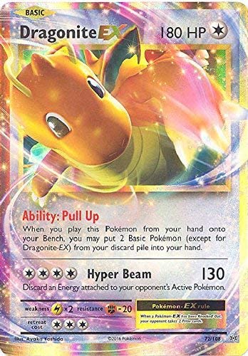 Pokemon - Dragonite-EX (72/108) - XY Evolutions - Holo