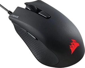 corsair harpoon- rgb gaming mouse - lightweight design - 6,000 dpi optical sensor