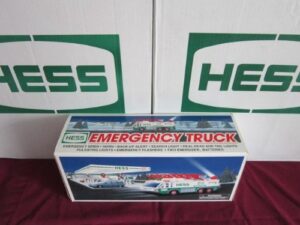 1996 hess emergency ladder fire truck by hess