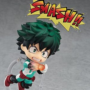 Good Smile Company My Hero Academia: Deku izuku midoriya Smash - Nendoroid Action Figure, Multicolor