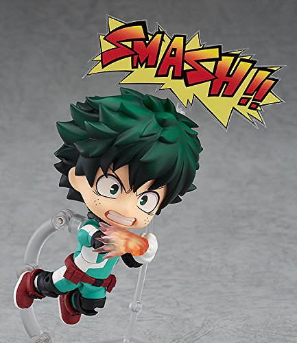 Good Smile Company My Hero Academia: Deku izuku midoriya Smash - Nendoroid Action Figure, Multicolor