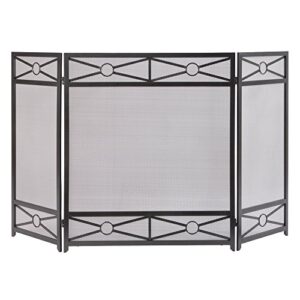 pleasant hearth sheffield fireplace screen