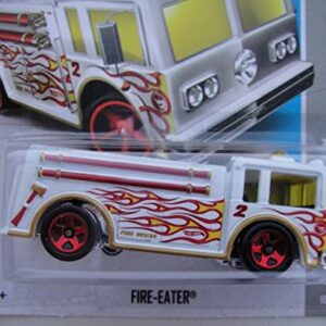 Hot Wheels HW CITY WHITE FIRE EATER 19/250 BE The WORLD'S BEST DRIVER CARD