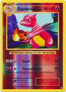 pokemon - charmeleon (10/108) - xy evolutions - reverse holo