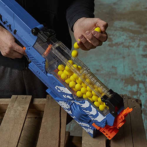 NERF Rival Nemesis MXVII-10K Blaster, Blue (Amazon Exclusive)