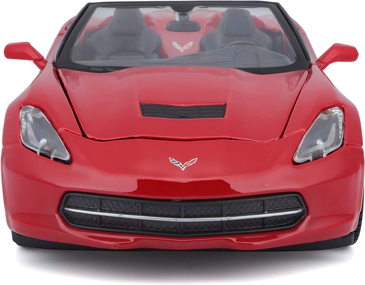 Maisto 2014 Chevrolet Corvette C7 Convertible 1/24 31501 (31501RD), Red and Black