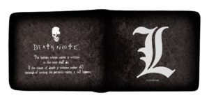 abystyle - death note - wallet l symbol - vinyl