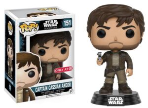 funko pop! 10451 "star wars rogue one captain cassian andor bobble toy