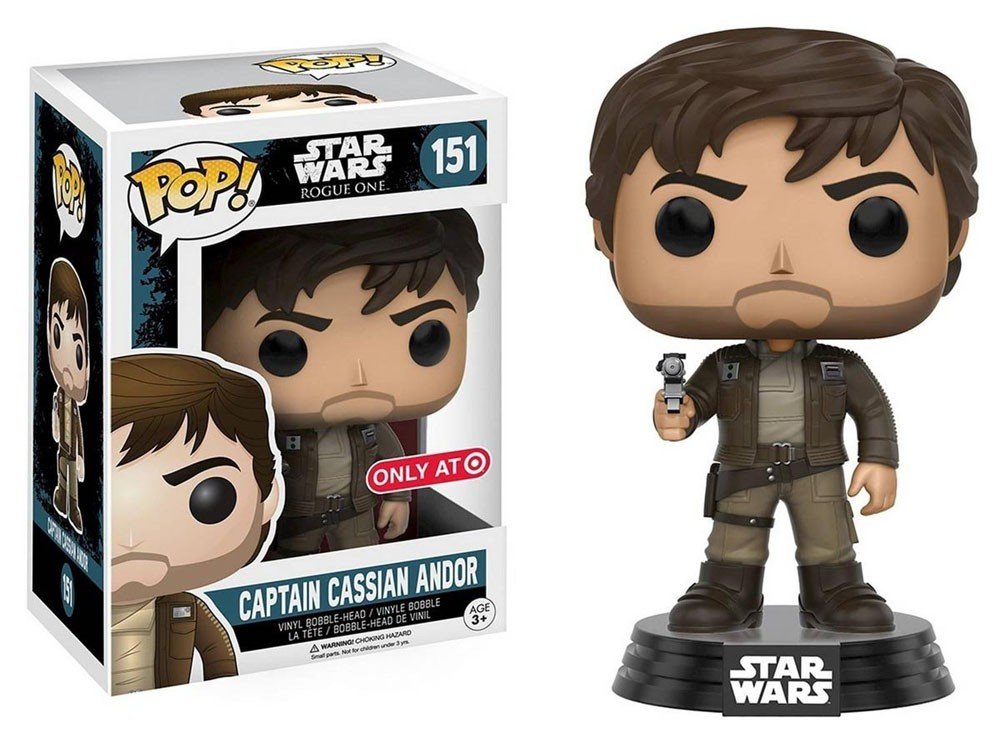 Funko POP! 10451 "Star Wars Rogue One Captain Cassian Andor Bobble Toy