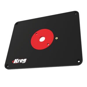 kreg prs4038 precision router table insert plate - undrilled