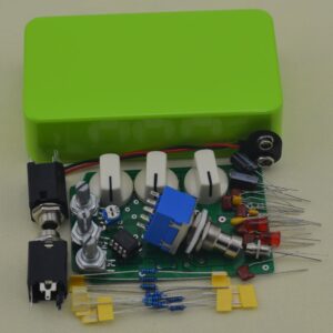 ttone diy distortion ds-1 guitar pedal effects stompbox kit green no holes