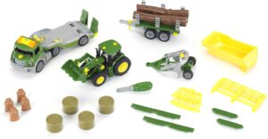 kettler 3919-tk john deere mega set, green and yellow