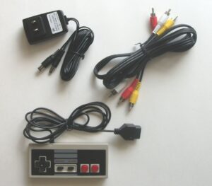 cable kit for nes original: ac adapter power cord and av cable and controller