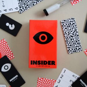 Oink Games Insider - Japanese Social Deduction & Guessing Game | Ideal Stocking Stuffer & White Elephant Gift | Ages 9+ | Fast-Paced Party Game with Hidden Roles