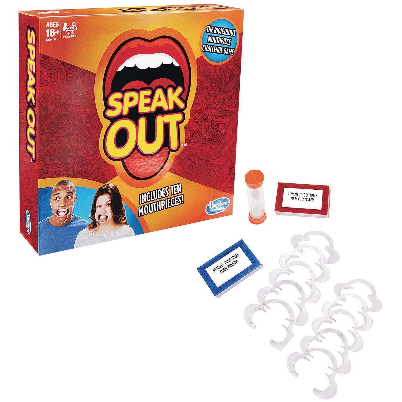 Speak Out Game (with 10 Mouthpieces)