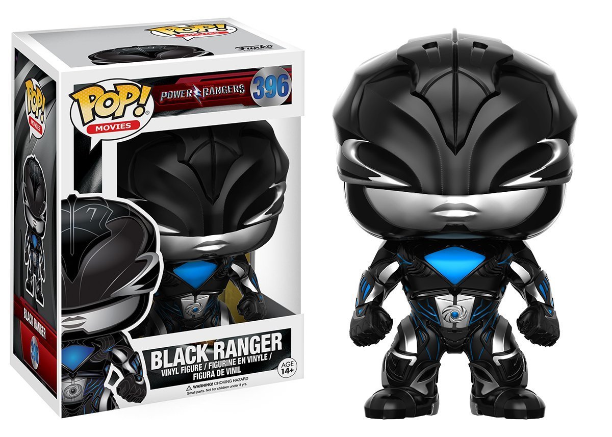 Funko POP Movies: Power Rangers Black Ranger Toy Figure