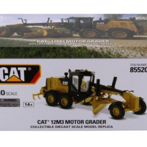 Diecast Masters Caterpillar 12M3 Motor Grader HO Series Vehicle