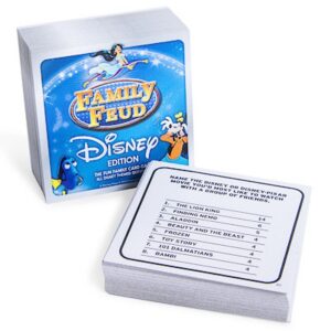 Cardinal Disney Family Feud Game Box, Multicolor