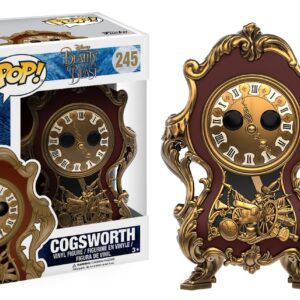 Funko POP Disney: Beauty & The Beast Cogsworth Toy Figure