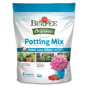 burpee organic premium potting mix, dirt