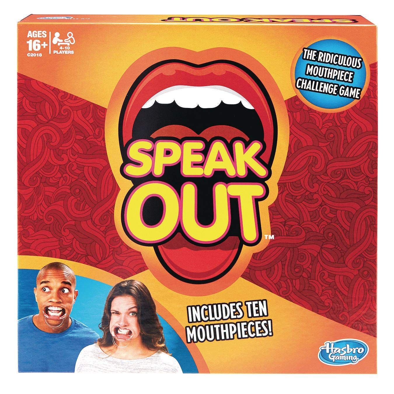 Speak Out Game (with 10 Mouthpieces)