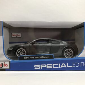 Maisto - 31513 - Audi R8 V10 Plus - Scale 1:24 - Metallic Grey