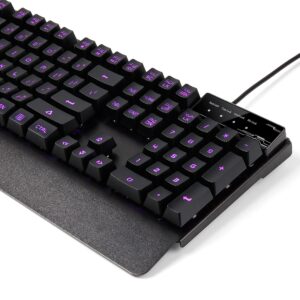 SADES K1 Metal Gaming Keyboard Wired USB 3 Colors Backlight PC Computer Keyboard with 19 Non-Conflict Keys